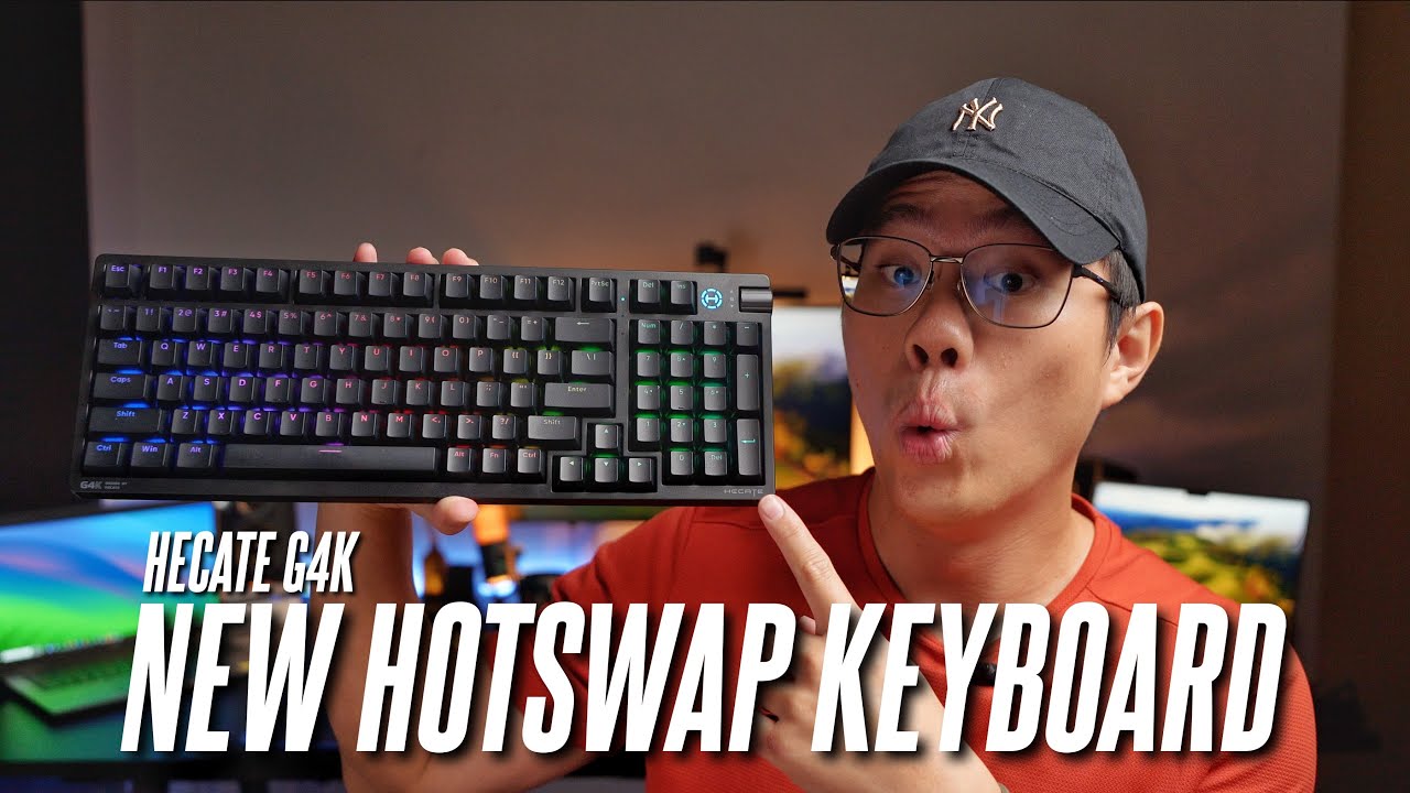 My New Hot Swappable Gaming Mechanical Keyboard! Edifier Hecate G4K ...