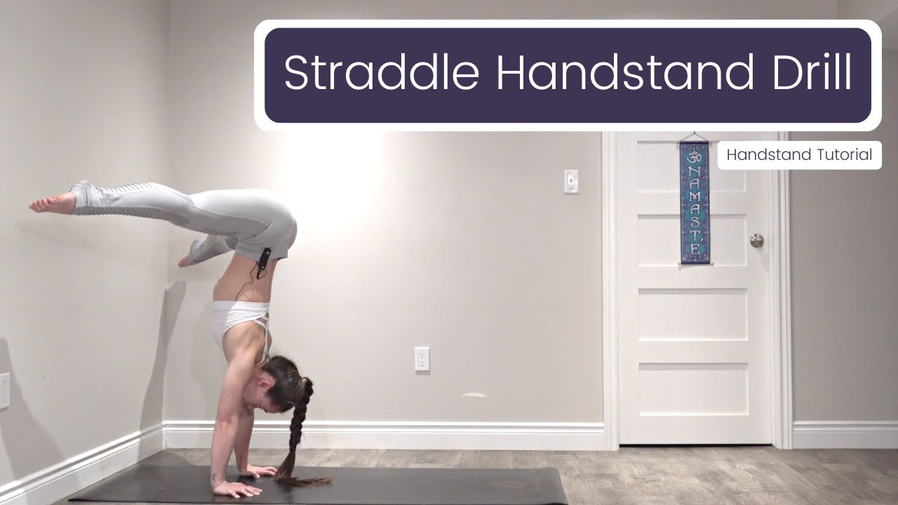 Straddle Handstand Drill Explained Youtube