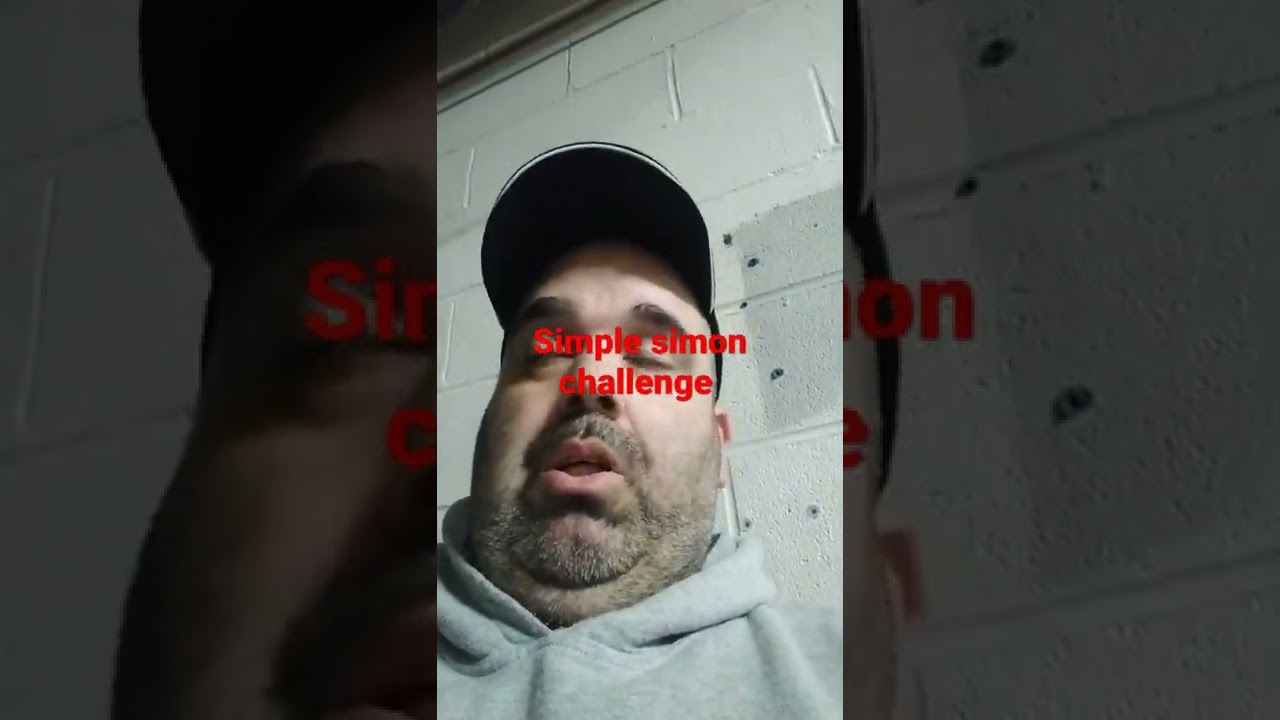 simple simon challenge - YouTube