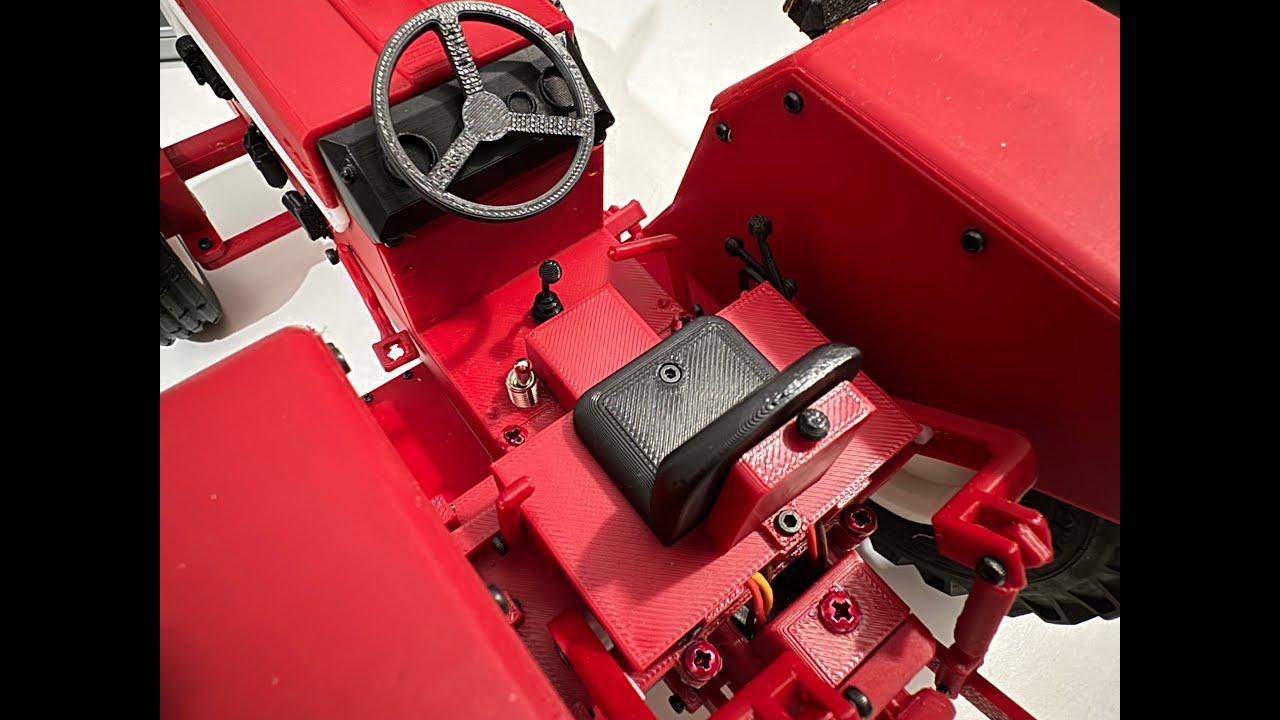 1/14 3d Printed Rc Tractor Build Video l IH654s - YouTube