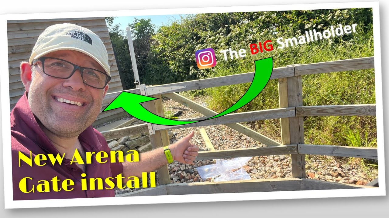 New Arena Gate Install - YouTube