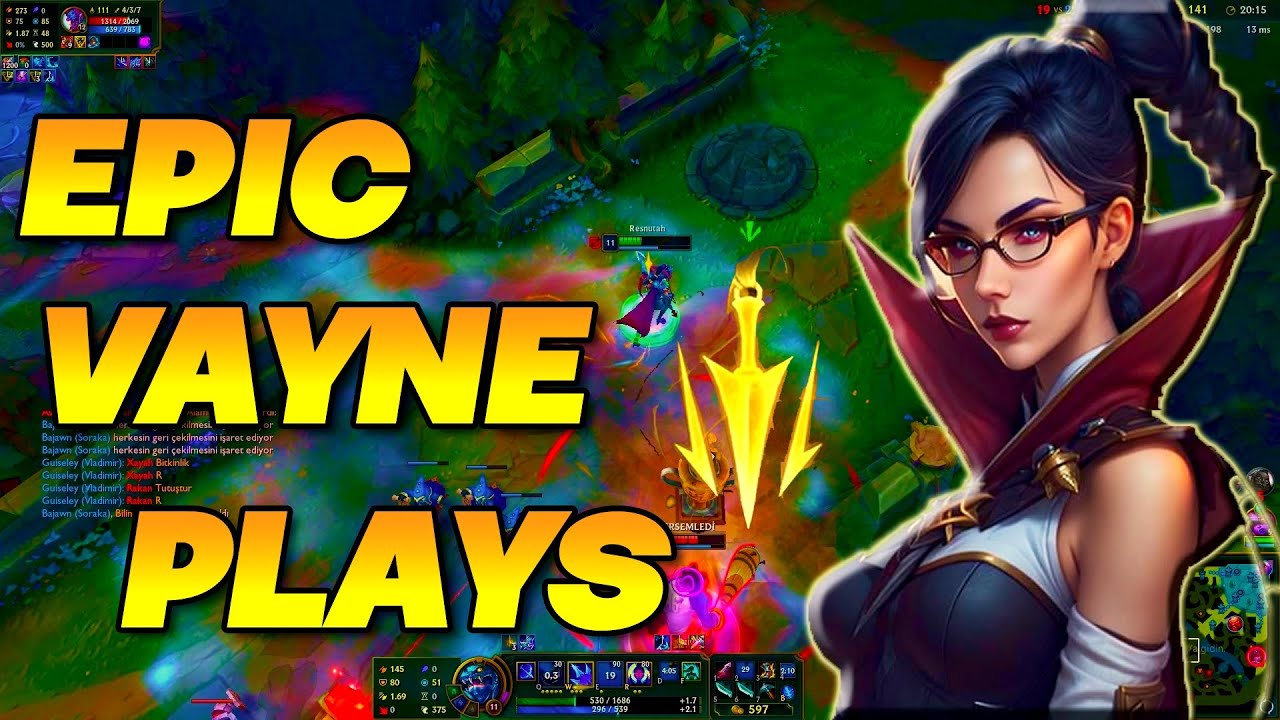 Vayne Montage 10 - BEST VAYNE PLAYS | League Of Legends - YouTube