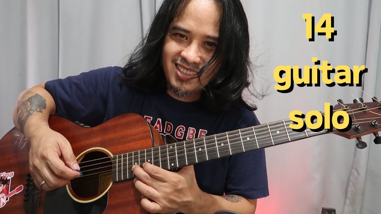 Solo Guitar Tutorial: 14 (with tab ) Silent Sanctuary - YouTube