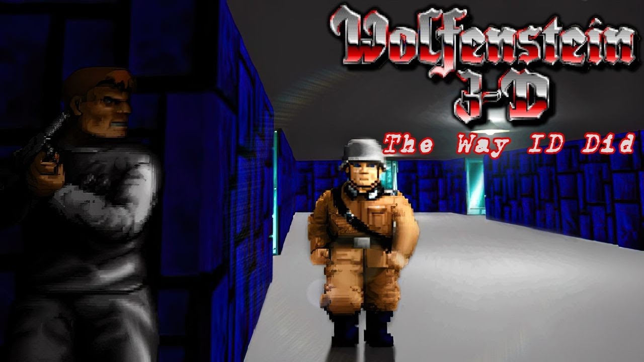 Wolfenstein 3D The Way ID Software Did, But With The Fans Touch - YouTube