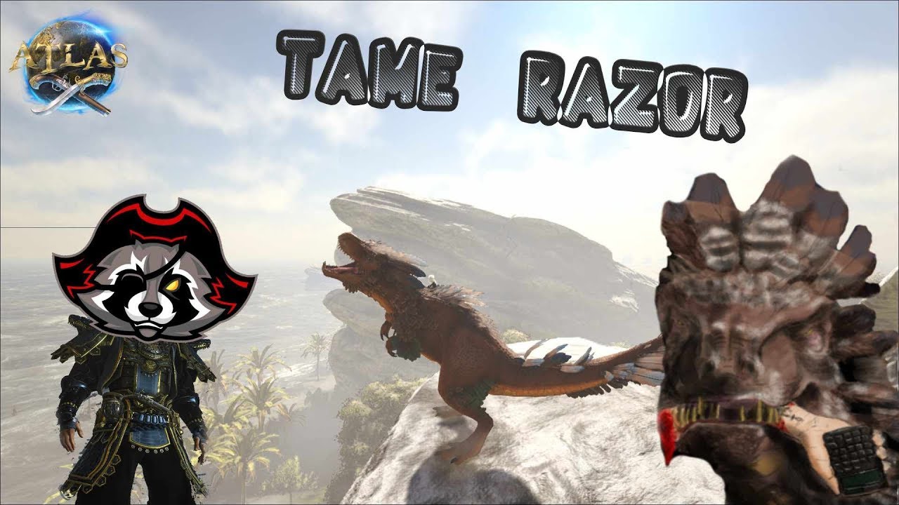 ATLAS TUTO#4 Tame un Razortooth - YouTube