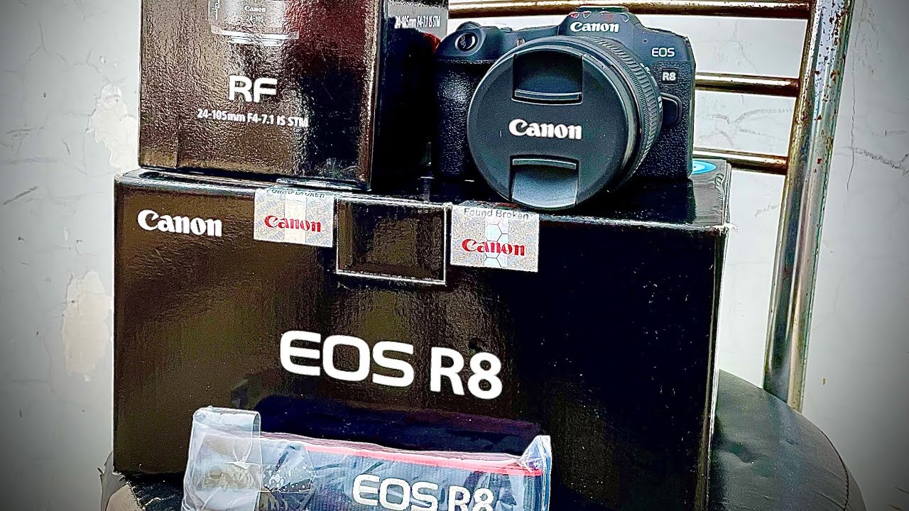 Canon EOS R8 full frame camera unboxing review 📸 - YouTube