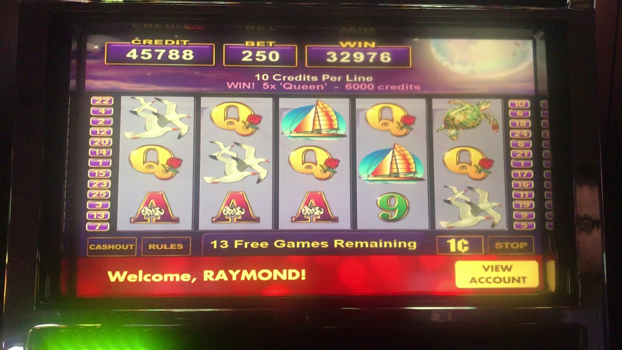 Paradise Moon slot max bet - YouTube