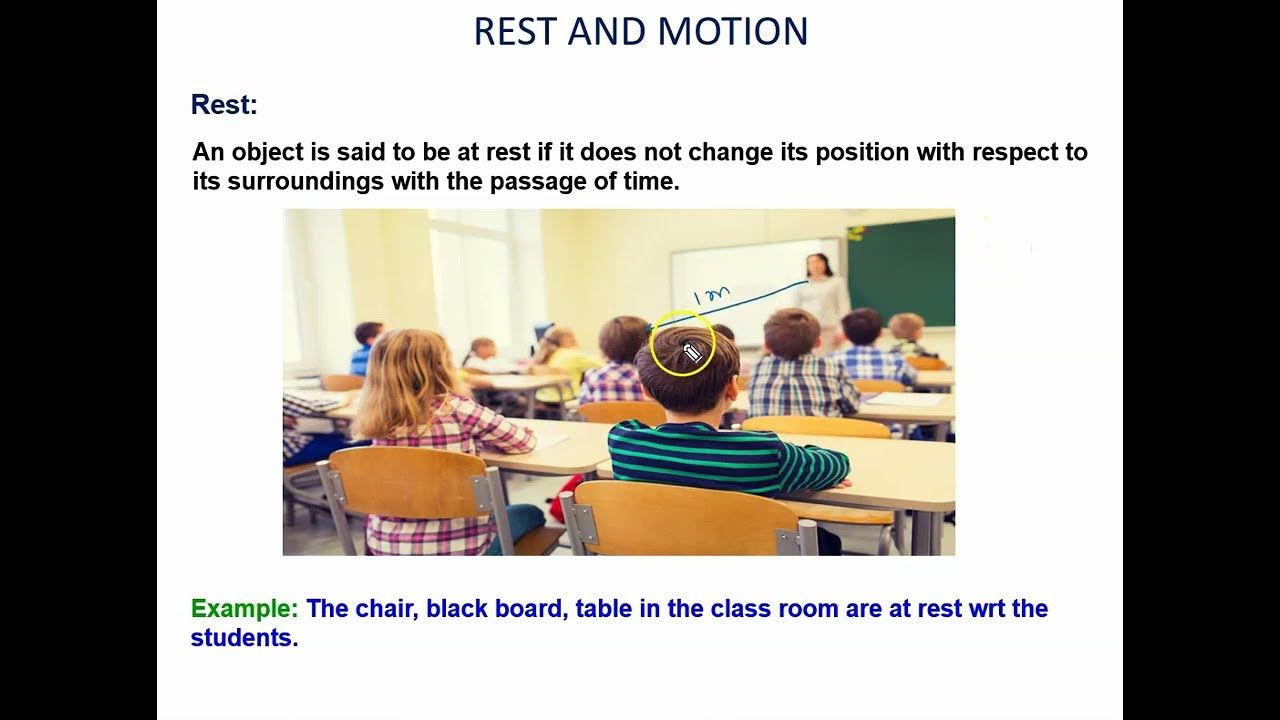 Class IX Physics Chapter 7 Motion - Rest and Motion - YouTube