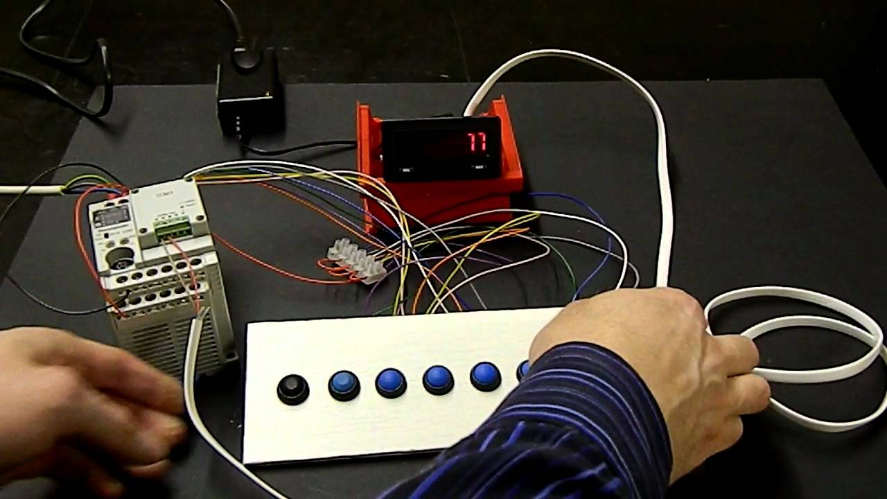 Using a Red Lion CUB5 Counter as a Remote Serial Display - YouTube