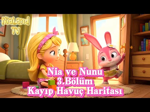 Kayıp Havuç Haritası - Nia ve Nunu 3.Bölüm | Dedektif Oldular! 🔍  | Eğitici Çizgi Film