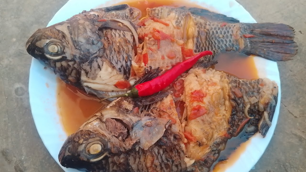 AFRICAN VILLAGE LIFE/FRESH TILAPIA STEW RECIPE/KENYAN FRESH FISH STEW ...