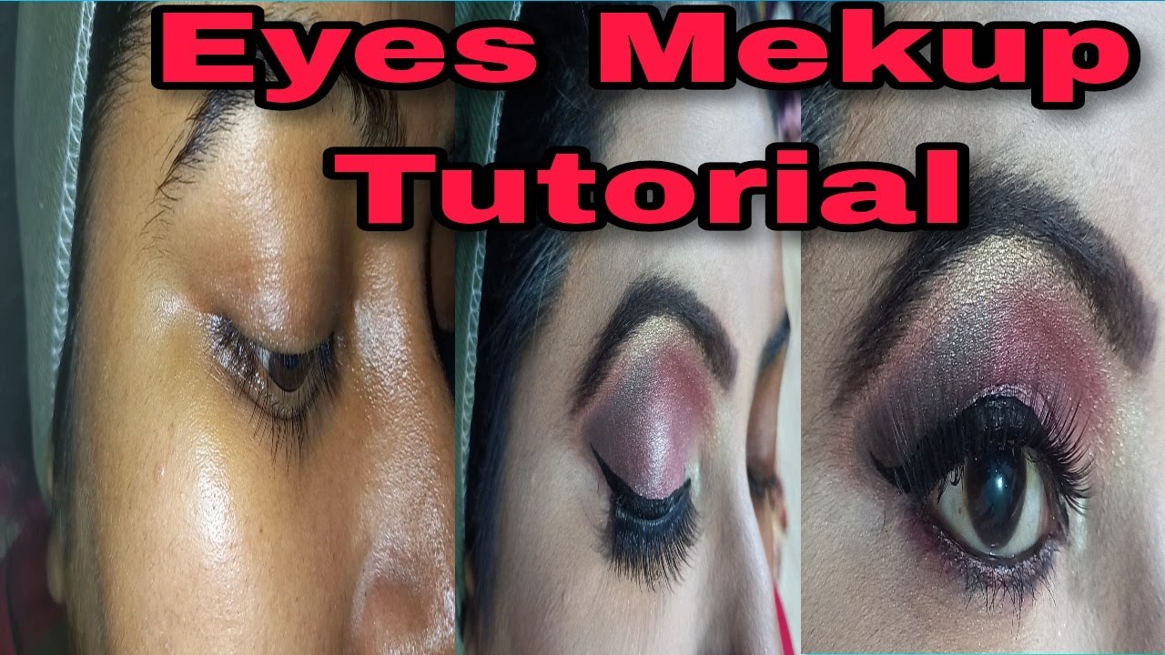 Eyes Mekup Tutorial Very Eassy Only 5 Mints Get Ready. ||Zareenas Vlogs - YouTube