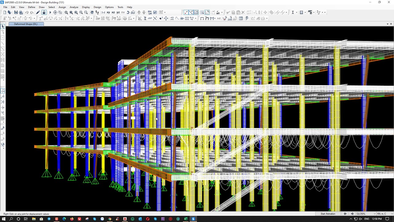 How to design sap2000 v22 steel structure building - YouTube