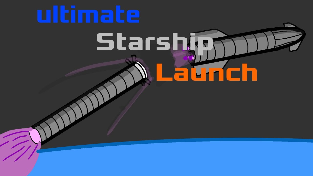 Ultimate Starship Launch IFT2 | KSP - YouTube