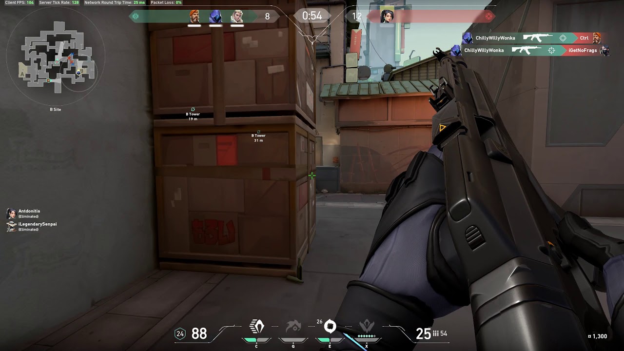 valorant wall spam fun - YouTube