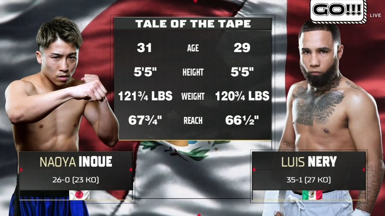 NAOYA INOUE vs LUIS NERY FULL FIGHT - YouTube