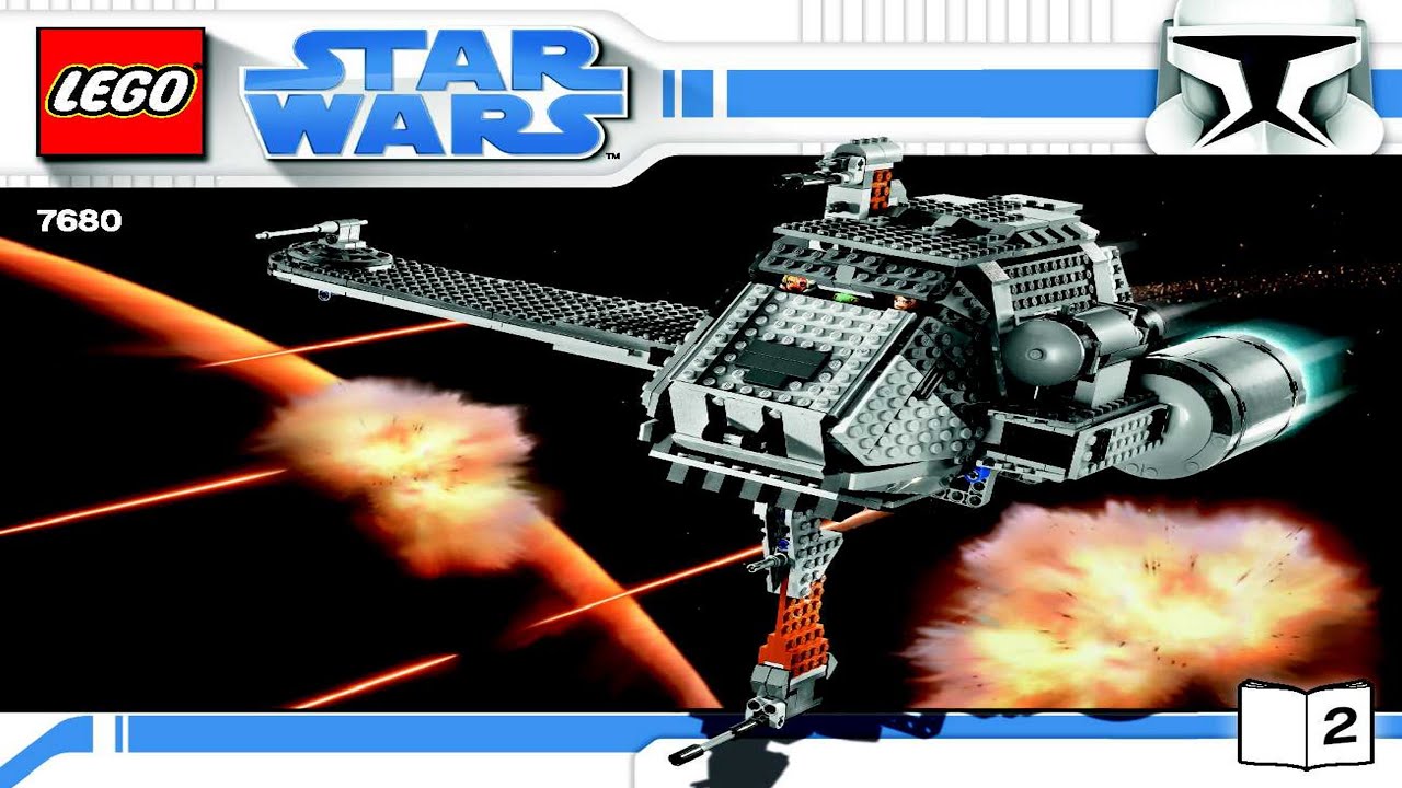 LEGO instructions - Star Wars - 7680 - The Twilight™ (Book 2) - YouTube