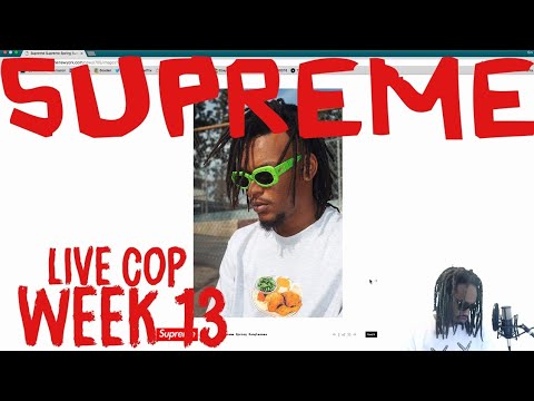 Supreme SS 18 Live Cop Week 13 | Supreme Shade! - YouTube