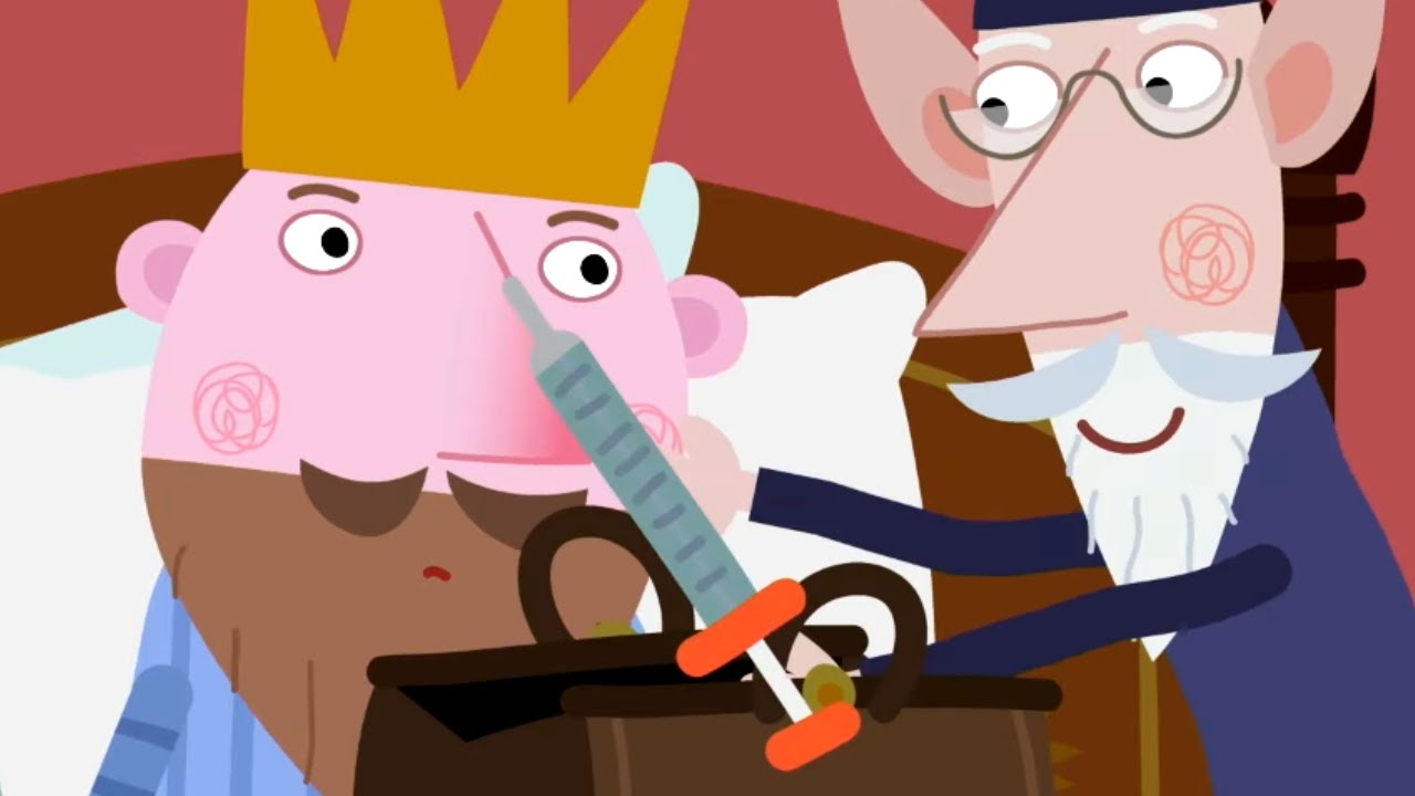 Ben and Holly's Little Kingdom | King Thistle is not Well (Triple ...