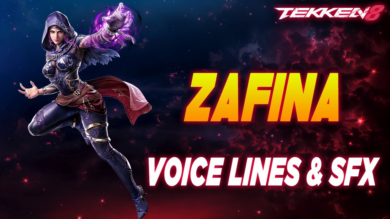 Tekken 8: Zafina Voice Lines & Efforts + SFX - YouTube