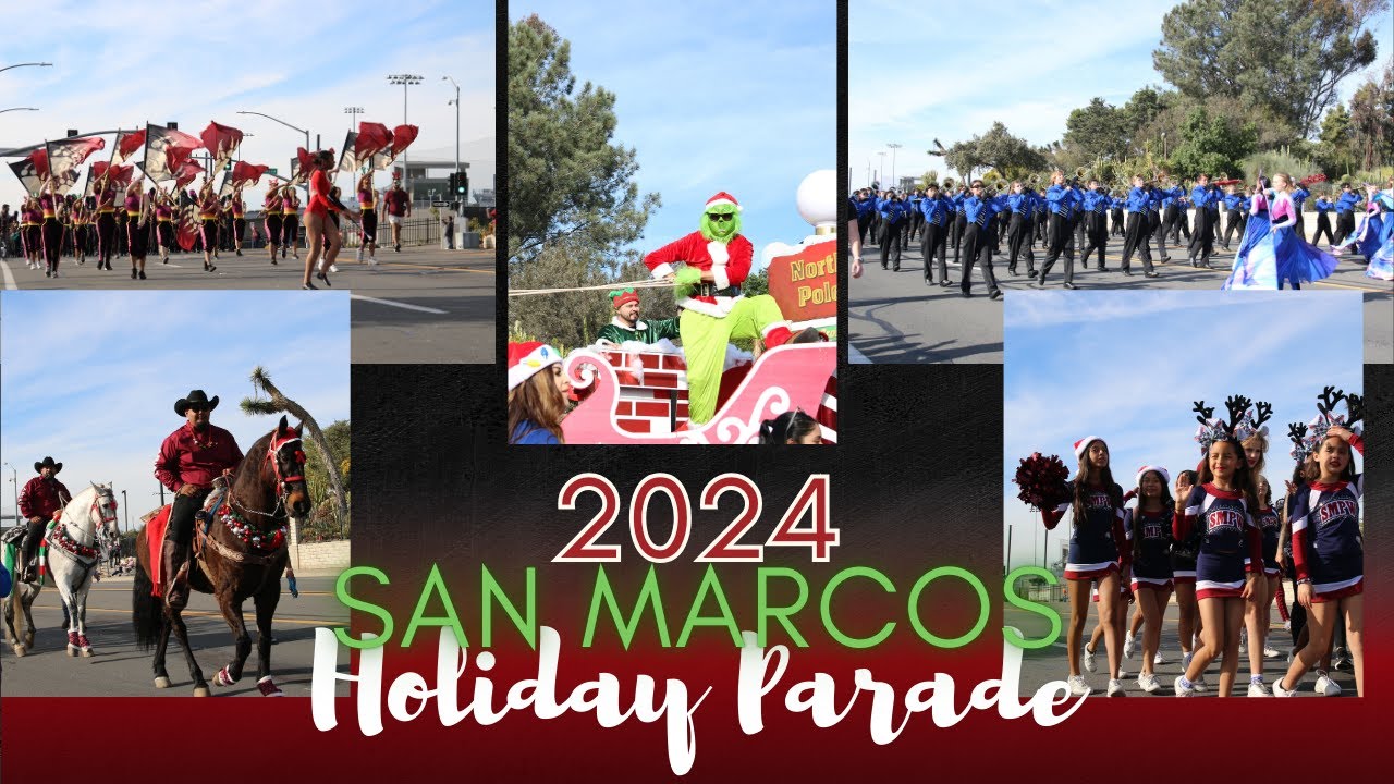 2024 San Marcos Holiday Parade - YouTube