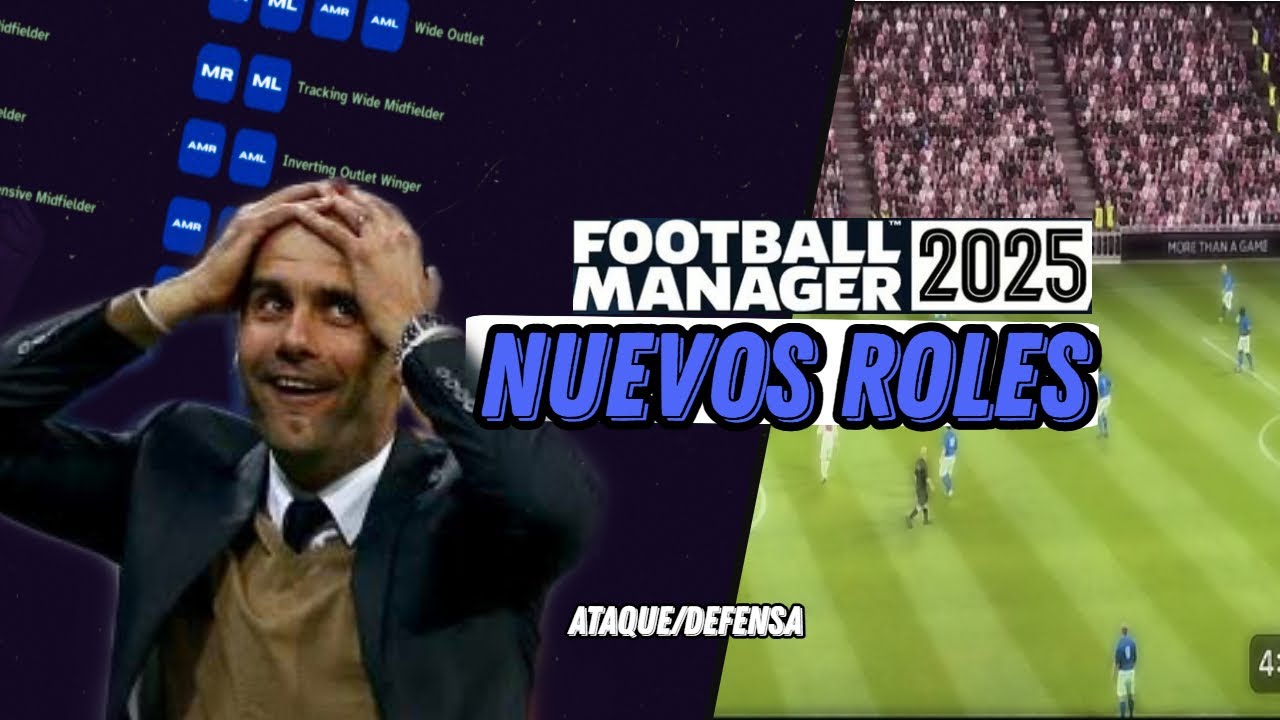 NUEVOS ROLES?? / Football Manager 2025. - YouTube