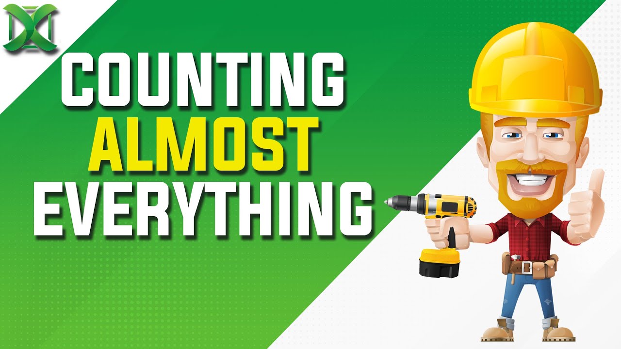 Excel - COUNTA Function counting almost everything | Excel Tips 06 ...