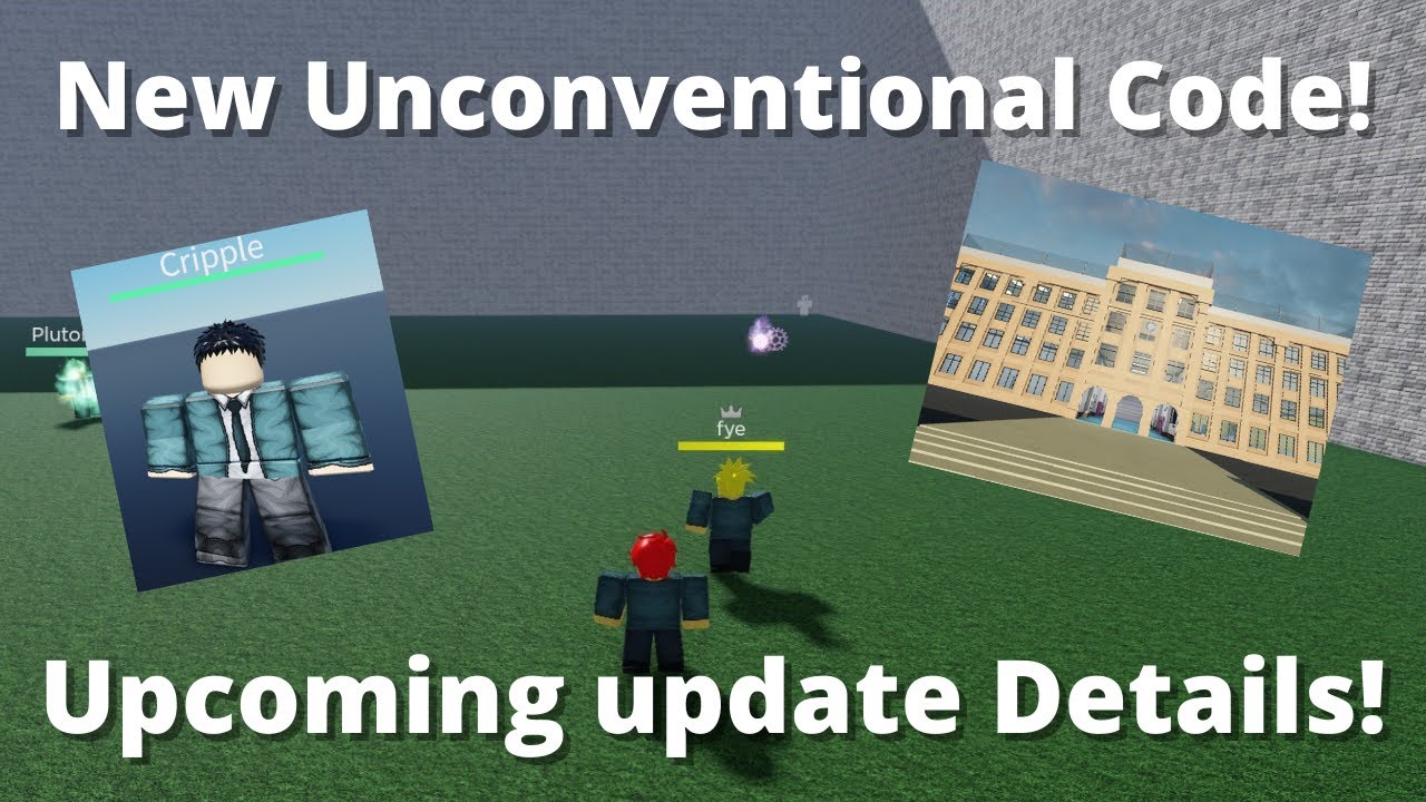 New Unconventional Upcoming update and New Code! (Roblox Unconventional ...