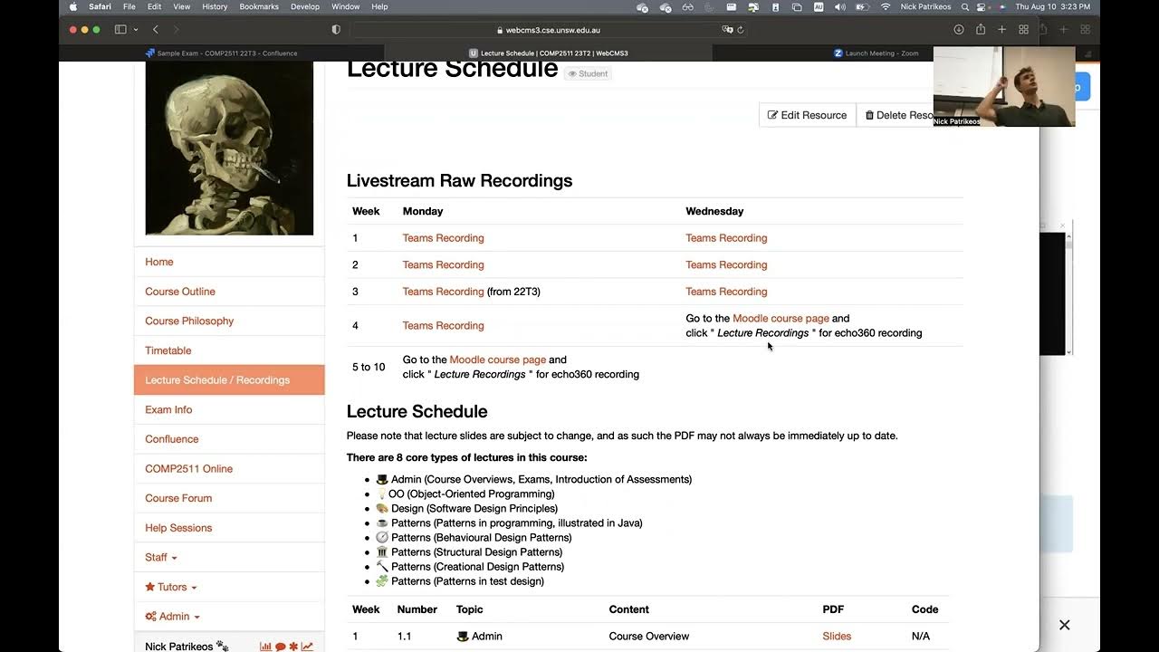 COMP2511 23T2 Exam Revision Lecture - YouTube