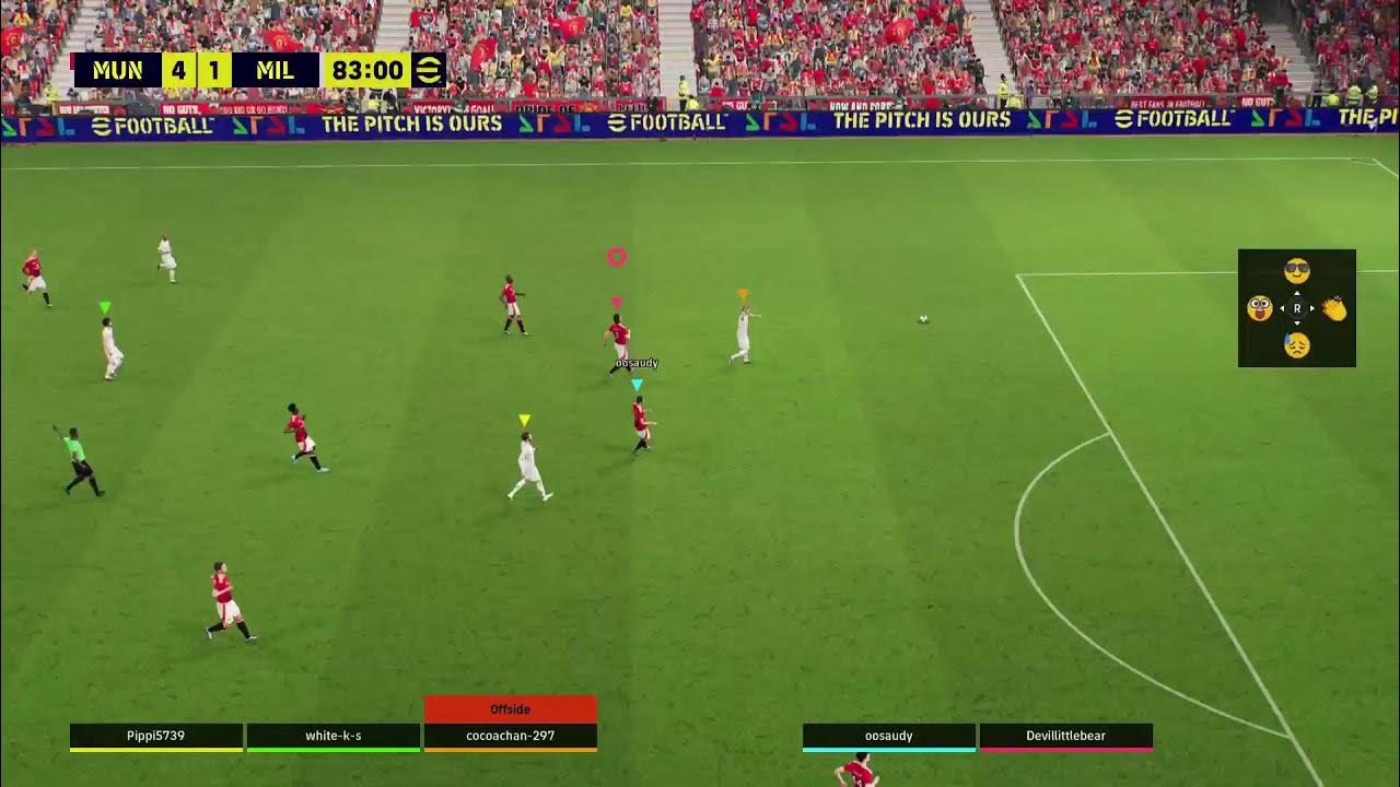 eFootball Co-op Playing with my friends 21/02/2025 (เทสเนย์มาร์ Big ...