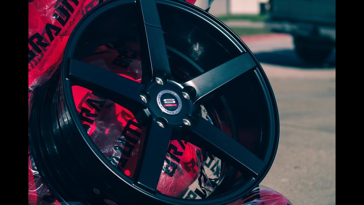 Spec-1 SP-36 Wheels For The 3000GT!! - YouTube