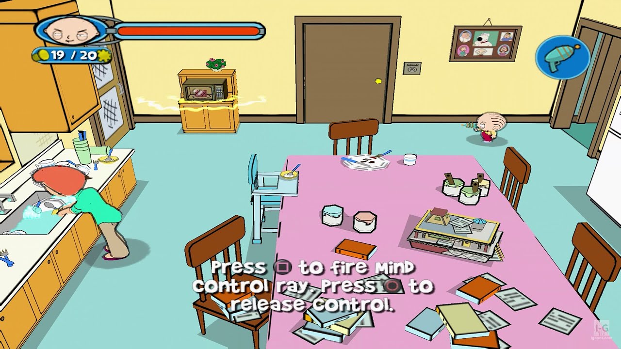 Family Guy - PS2 Gameplay (4K60fps) - YouTube