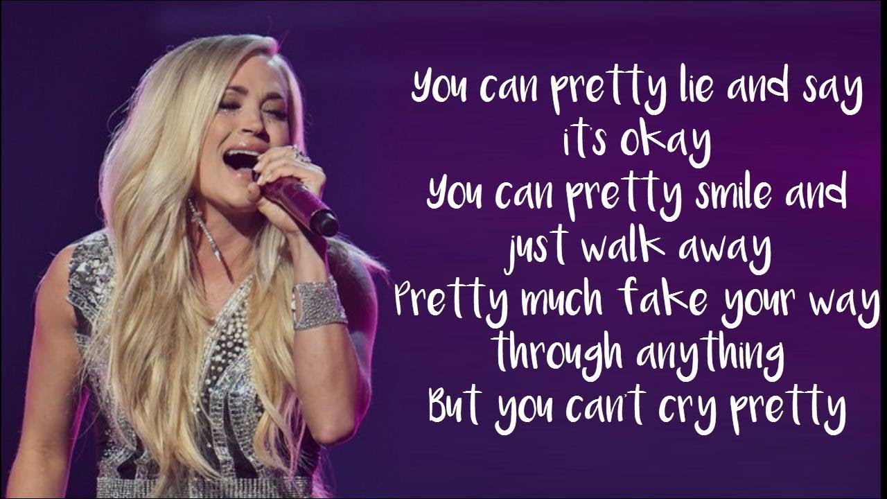 Carrie Underwood - Cry Pretty (Performance at ACM Awards with LYRICS ...