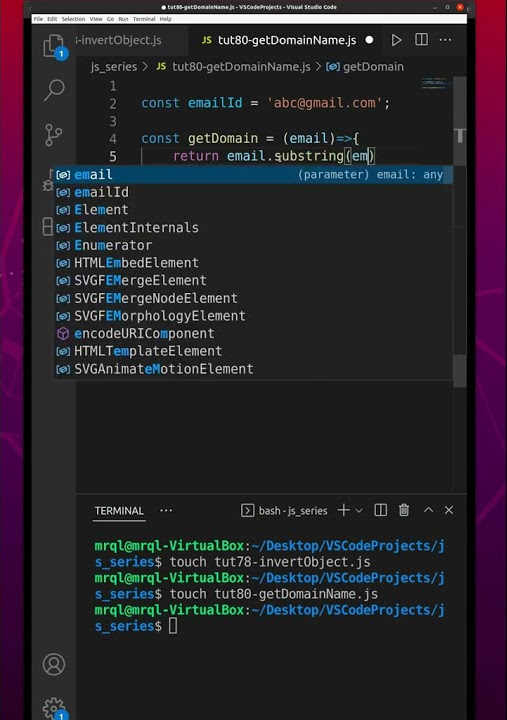 Getting domain name from string - YouTube