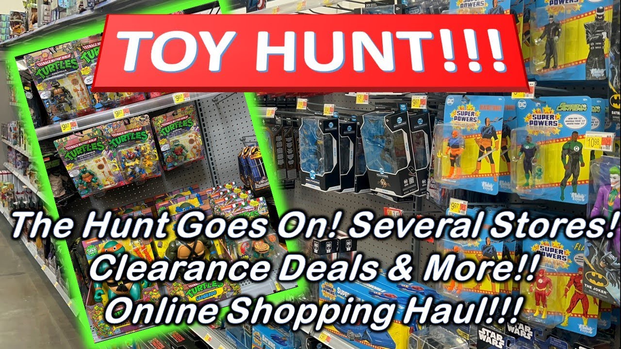 Toy Hunt!! Several Stores!! Great Finds Plus an Online Toy Haul!! - YouTube