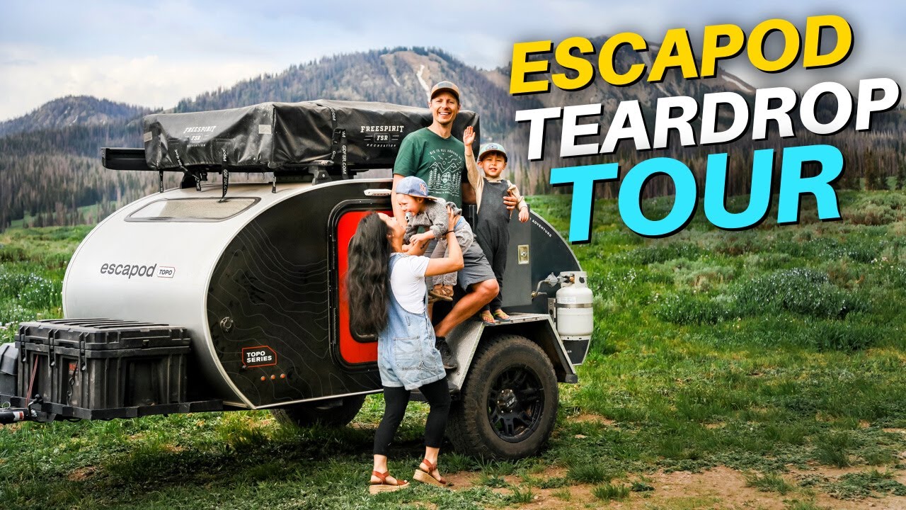 Escapod Teardrop Trailer (FULL WALKTHROUGH) - YouTube