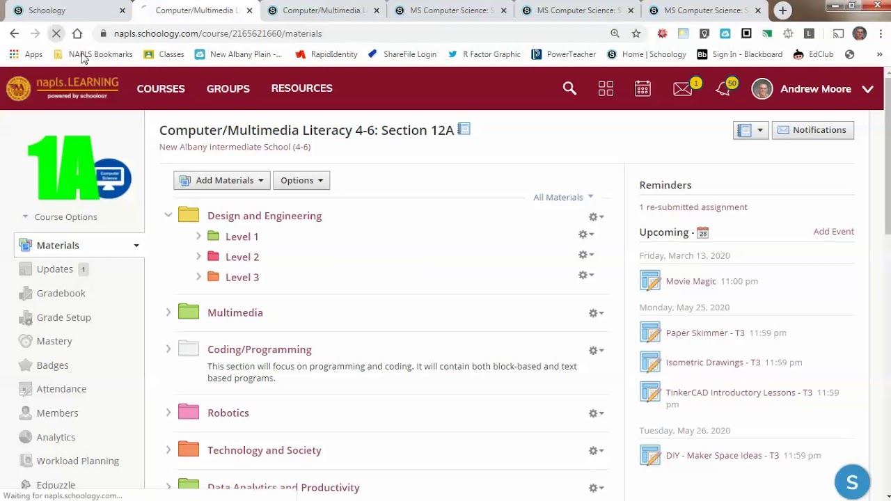 Reassigning Assignments in Schoology - YouTube