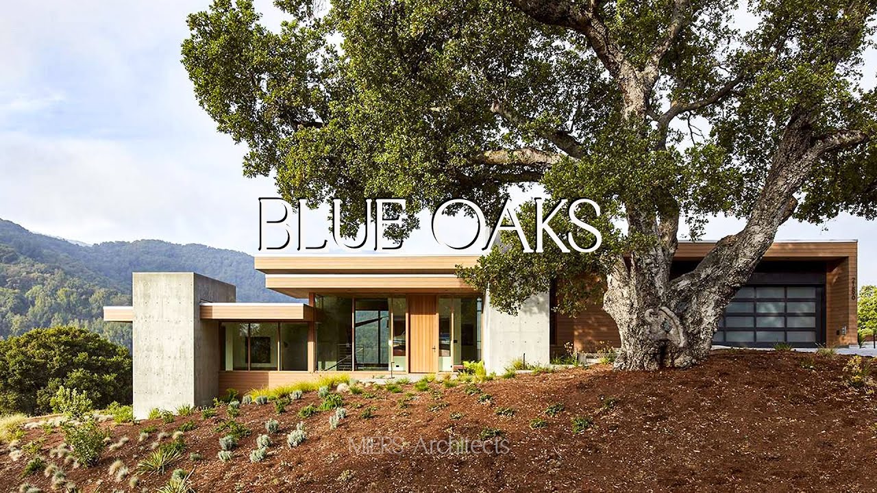 Blue Oaks Residence Harmonious Design with Landscape in California - YouTube