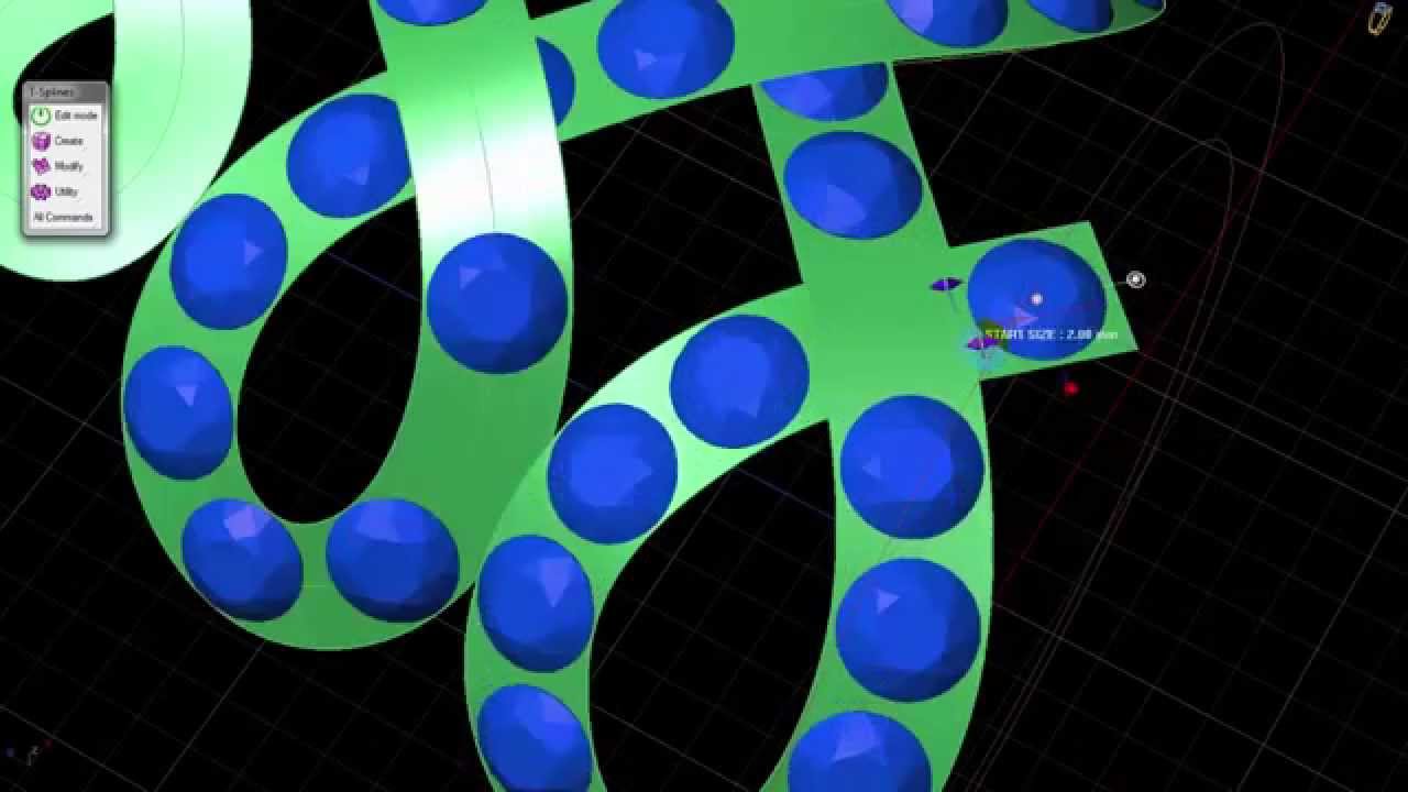 t spline model part 1 - YouTube