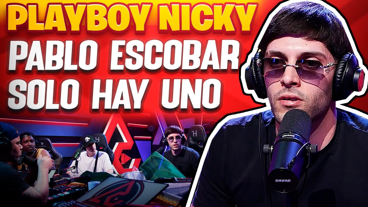 Playboy Nicky: A muchos les toca vivir la vida de Pablo Escobar, pero ...