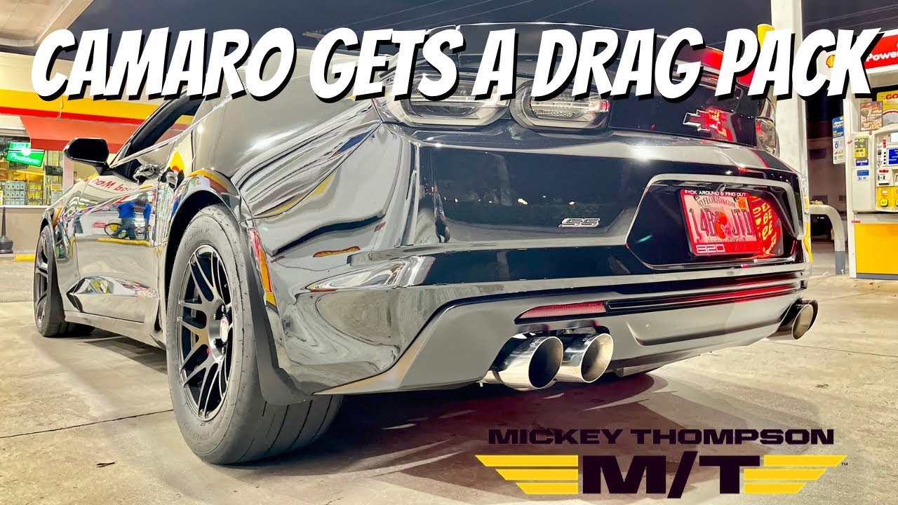 CAMARO SS GETS A SET OF MICKEY THOMPSON ET STREET R TIRES | CHANNEL ...