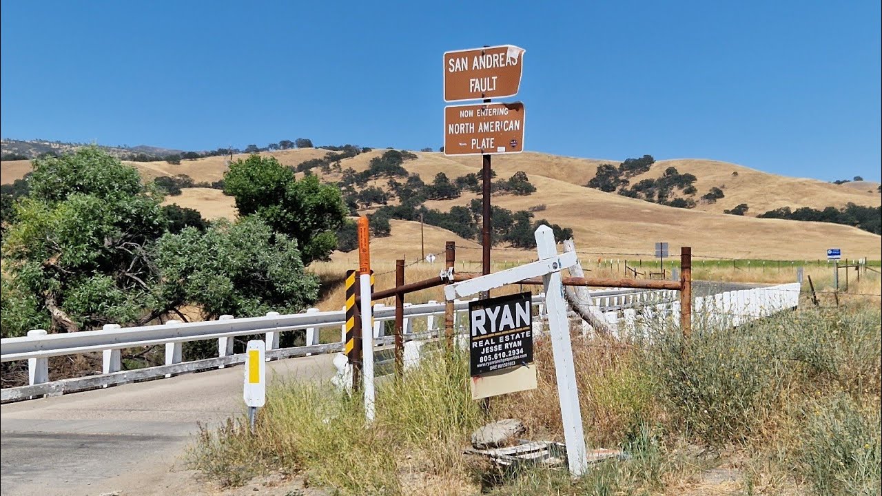 11 Lost Hills to Parkfield - California road trip - YouTube