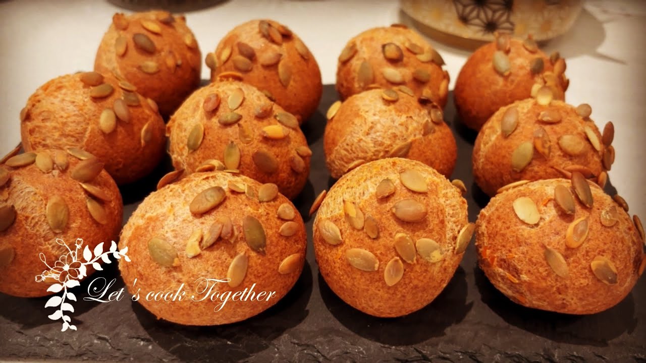 Gluten free red lentil burger buns! High in protein! - YouTube