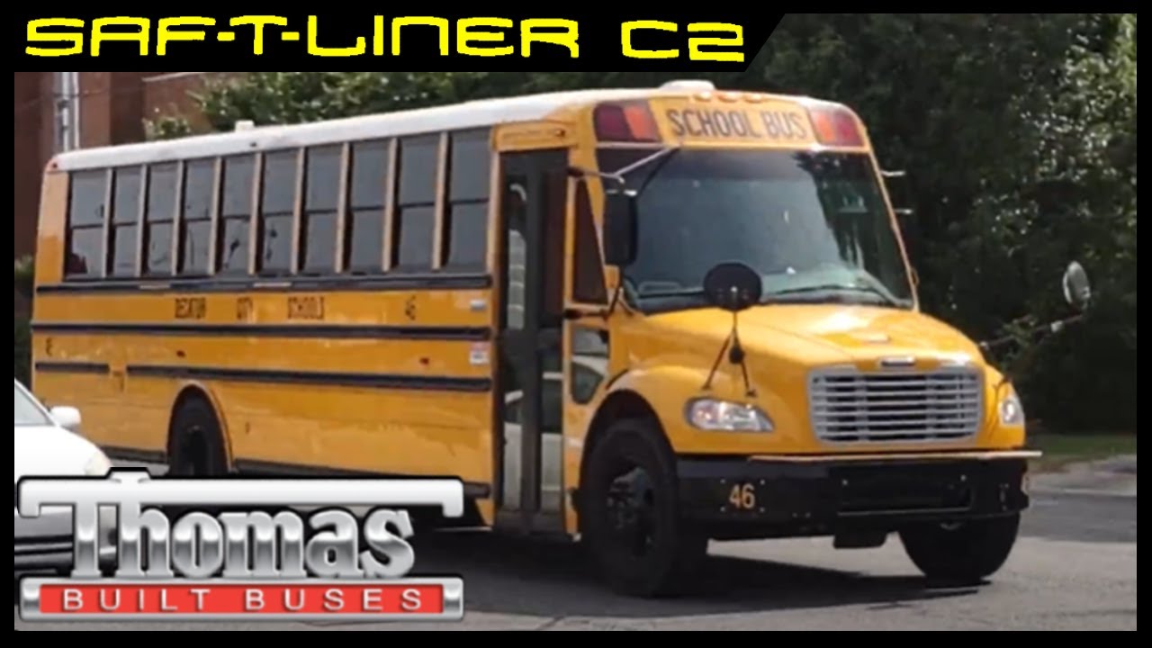 Thomas Saf-T-Liner C2 School Bus - Decatur City Schools bus #46 - YouTube