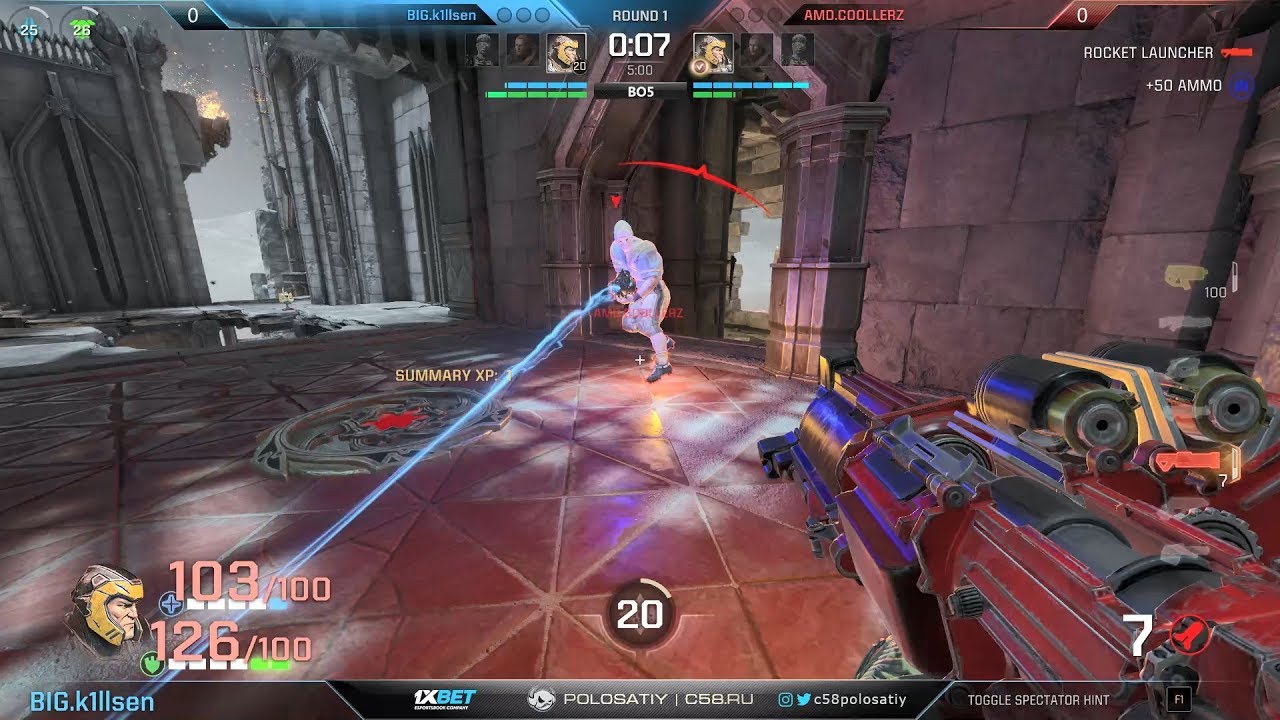 Cooller vs. k1llsen (Final, Quake Open League #6 EU) – Quake Champions ...