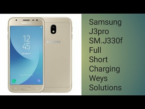 Samsung J3 Pro f Full Short Charging Weys j330f Solutions Samsung j3pro short problems - YouTube