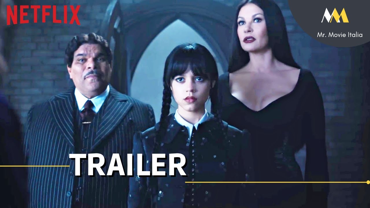 MERCOLEDÌ ADDAMS (2022) Trailer ITA della Serie di Tim Burton con Jenna Ortega | Netflix - YouTube