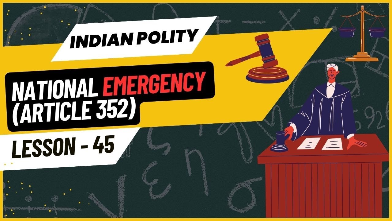 Polity lectures | National Emergency / Proclamation of Emergency ...