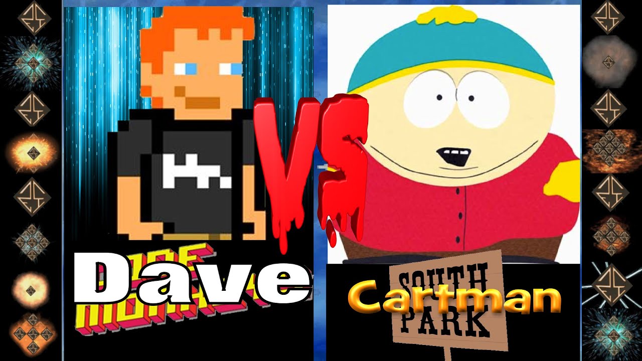 Dave (Code Monkeys) vs Eric Cartman (South Park) - Ultimate Mugen Fight ...