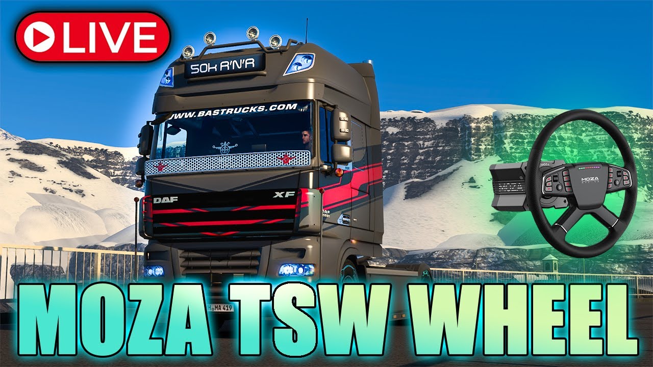 🆕 MOZA R3 TSW TRUCK WHEEL - NEUES LENKRAD IST ANGEKOMMEN || ETS2 - YouTube